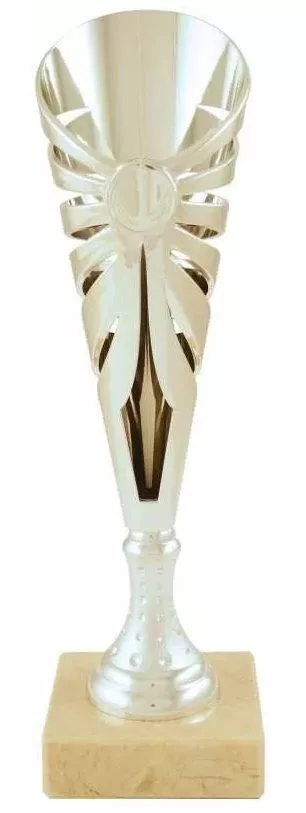 Prozona Trofej Sport model 2, stříbrná sklenice mramorový po